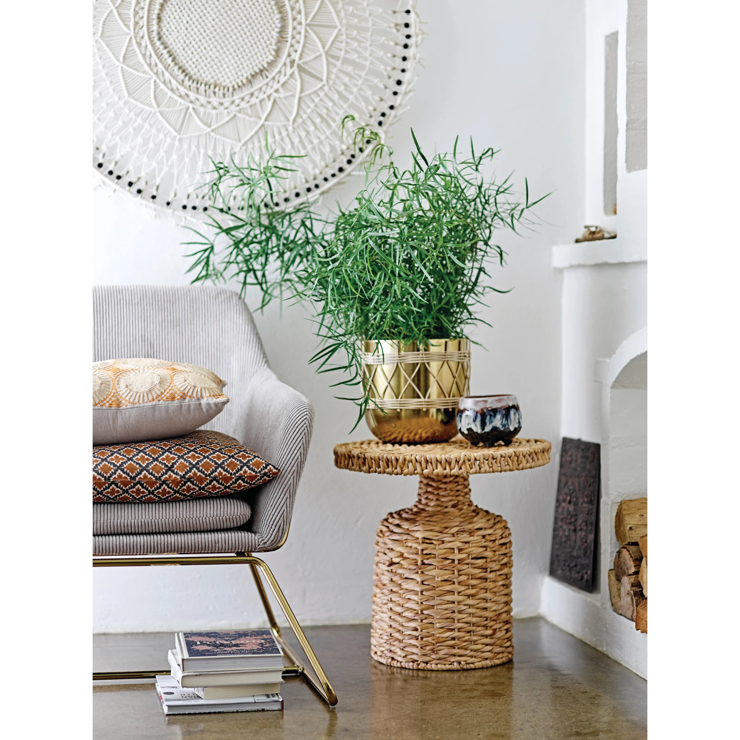 Water Hyacinth Side Table – Mishi Lifestyle